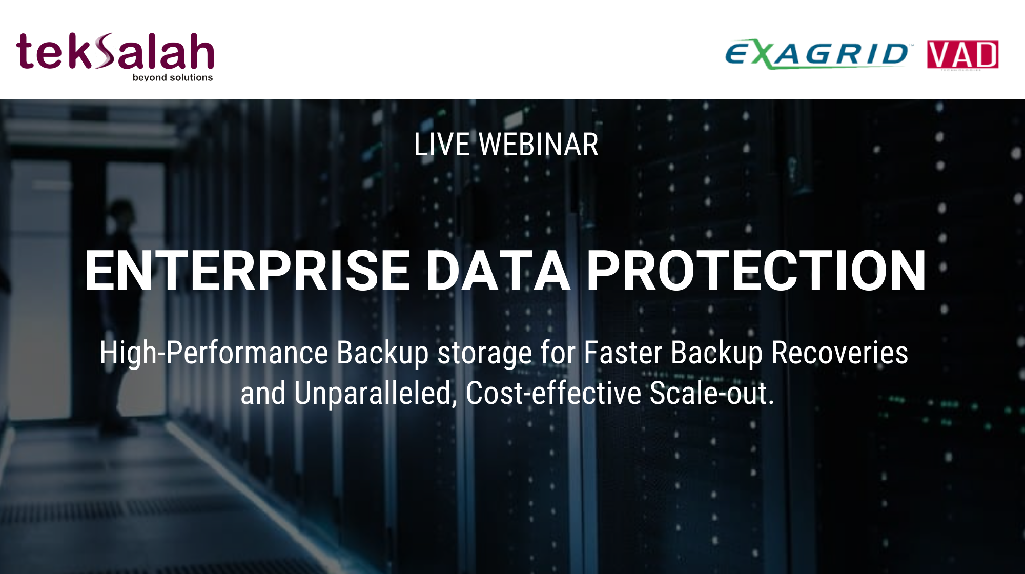 Teksalah Exagrid Live Webinar (06 August 2020) Teksalah - Beyond Solutions