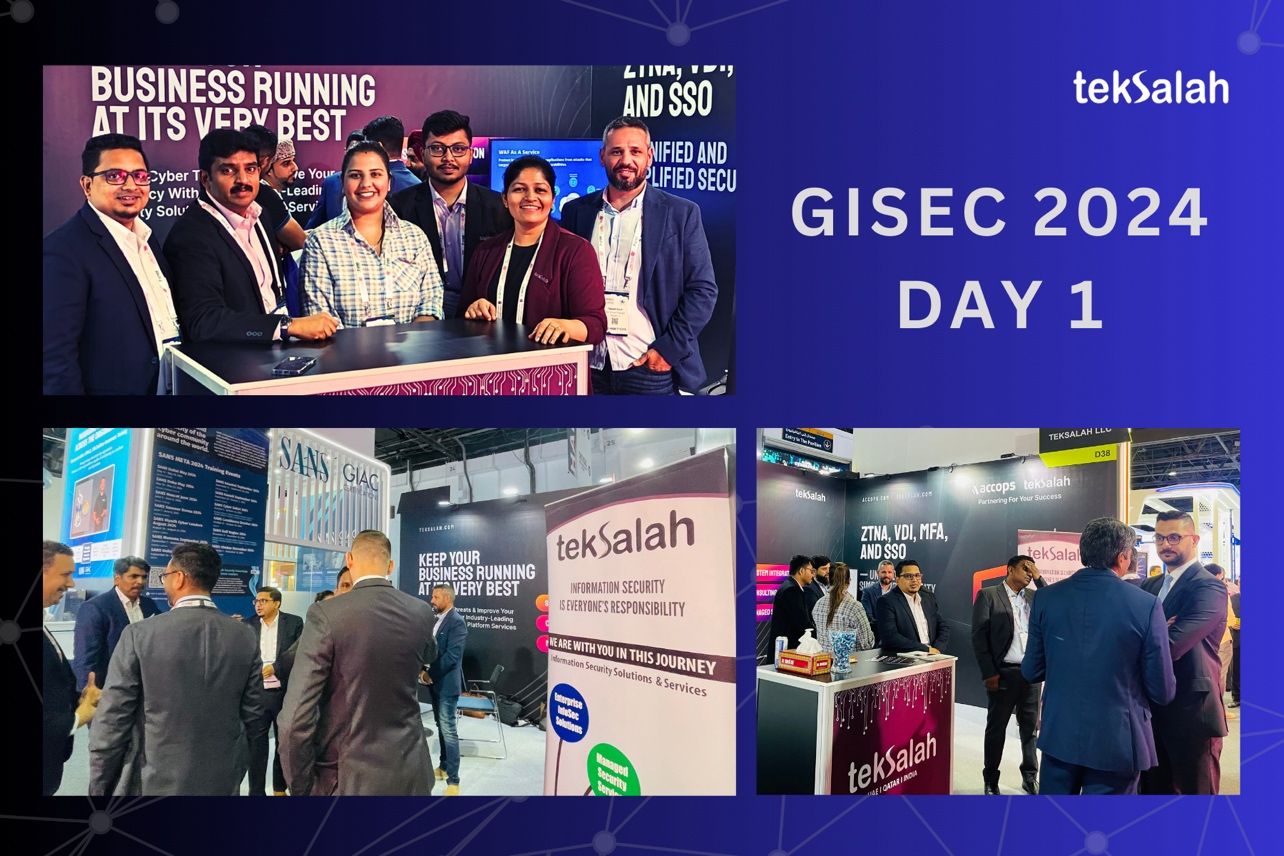 GISEC GLOBAL 2024 : Day 1 - Teksalah - Beyond Solutions