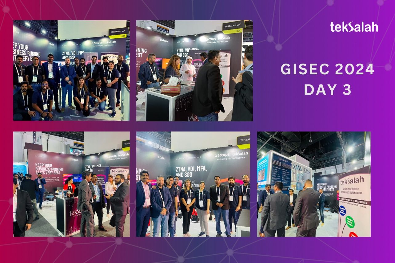 GISEC GLOBAL 2024 : Day 3 - Teksalah - Beyond Solutions