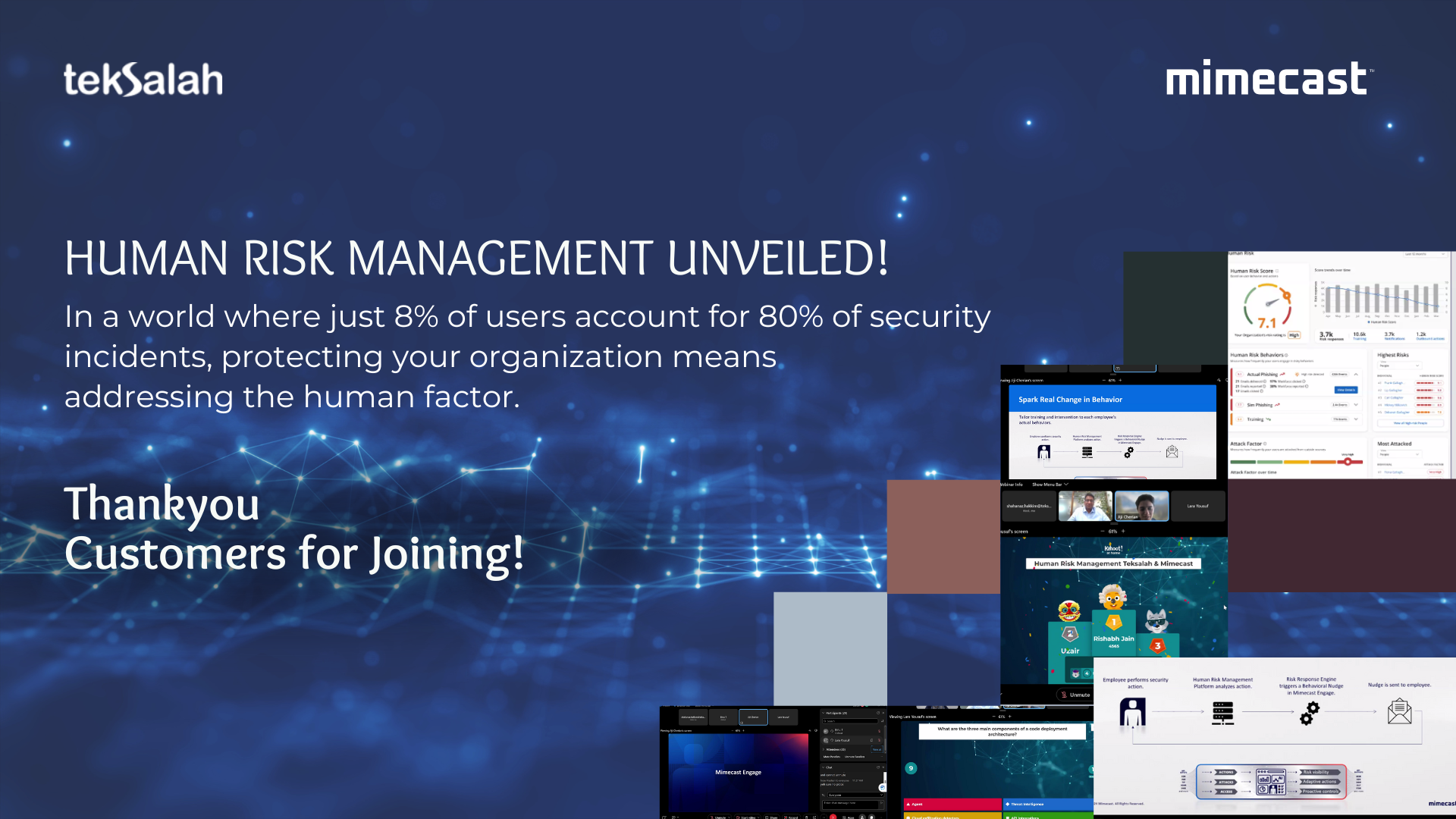 Human Risk Management Unveiled with Teksalah and Mimecast - Teksalah ...